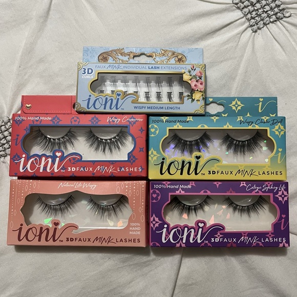 IONI | Makeup | Ioni 3d Faux Mink Lashes Bundle | Poshmark